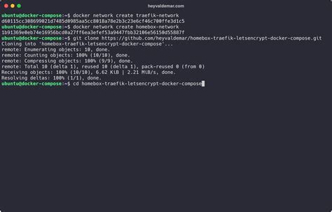 install homebox using docker compose devops compass