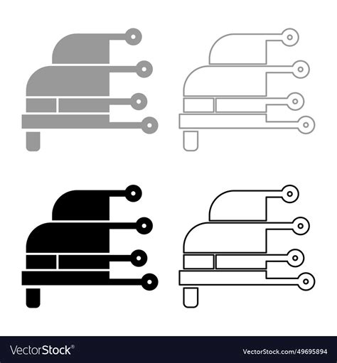 Car Diagnosis Service Hardware Computer Royalty Free Vector