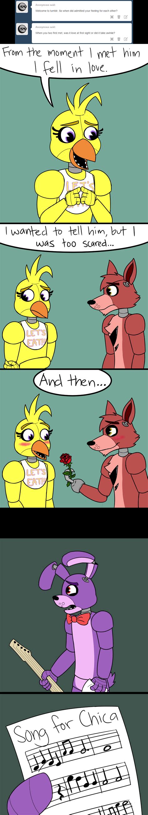 Ask Foxy And Chica 5 By Feraiigatrs On Deviantart