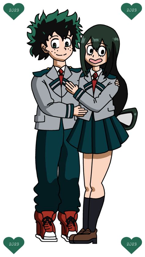 Valentines Day 2023 Deku And Froppy By Risanf On Deviantart
