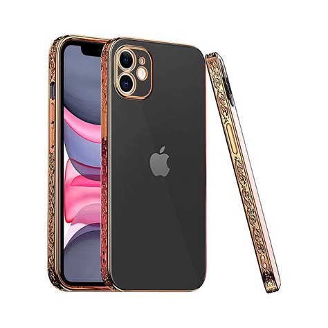 Casotec Camera Protection Bumper Cover For Apple Iphone 11 Black