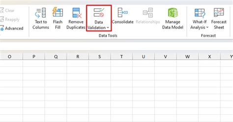 How To Use Excel Data Validation List From Table