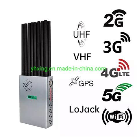 Portable 18 Antennas Handheld Gsm Cdma Lte 3g 4g 5g Wifi Gps Lojack Vhf Uhf Mobile Phone Signal