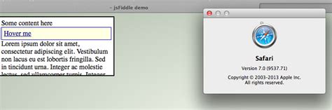 Jquery Show Floating Div On Mouse Over Stack Overflow