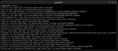 List Mounted Drives In Linux