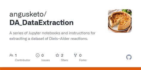 Dadataextractionreaxysdataextractionipynb At Main · Angusketodadataextraction · Github