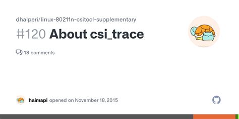 about csi trace · issue 120 · dhalperi linux 80211n csitool