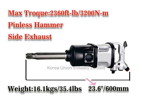 Straight Type 1 Inch Air Impact Tool Ui 1205 Manufacturers China Air