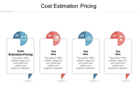 Cost Estimation Pricing Ppt Powerpoint Presentation Infographic