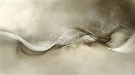 Abstract Swirling Patterns In Soft Muted Tones Create A Serene And Calming Visual Effect Stock