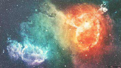 Download Free Cosmic Colorful Stars 4k Wallpaper