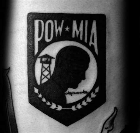 30 Pow Mia Tattoo Designs For Men
