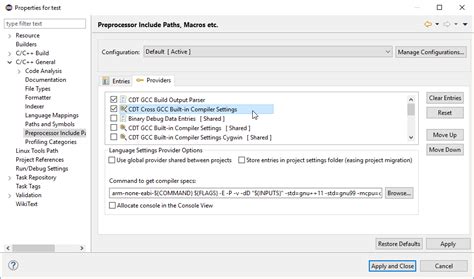 Creating And Configuring A Project In Eclipse • Distortos