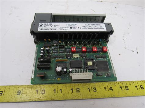 A B Allen Bradley NI Ser A SLC Analog Input Module Bullseye Industrial Sales
