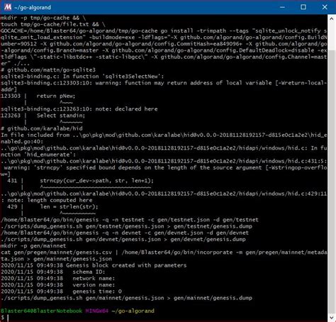 Compile And Run The Algorand Node Natively On Windows Algorand