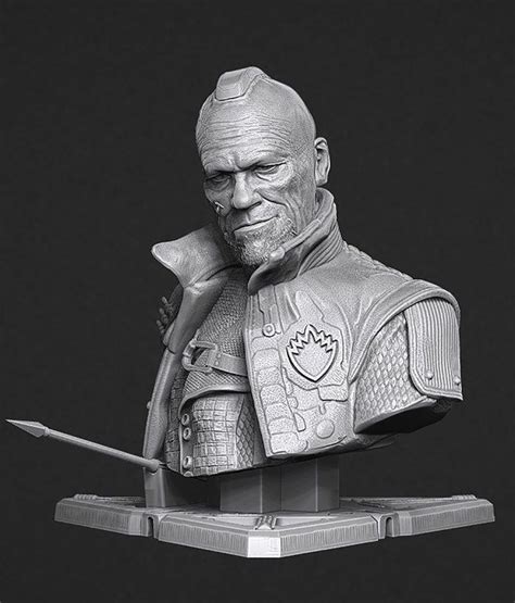 Yondu Udonta Bust 3d Printing Model Stl