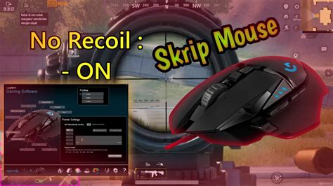 Pubg Mobile No Recoil Logitech Mouse All Seri G Youtube