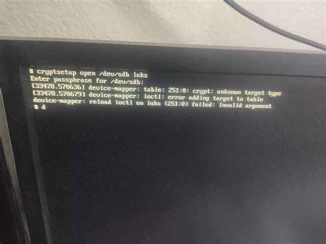 Cryptsetup Luks Encrypted Hard Drive Configuration Home Assistant