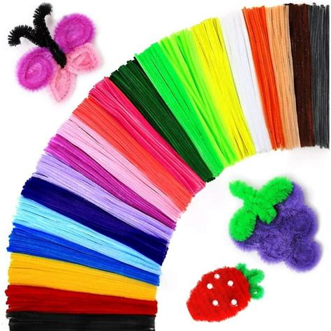 Limpiapipas Limpiapipas Para Manualidades 200 Piezas 20 Multicolores