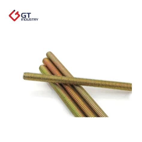 Full Threaded M8 1m Long M10 M12 Brass Copper Thread Bar Din975