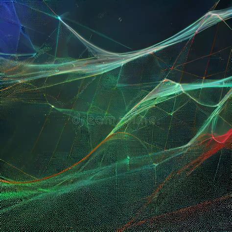 Abstract Technology Big Data Background Big Data Ai Generated Technology Network Connection