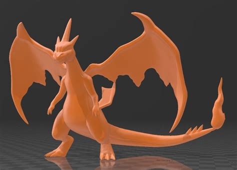 Mega Charizard Y 3d Model 3d Printable Cgtrader