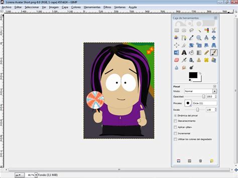 Informatica De Lorena GIMP GNU Image Manipulation Program