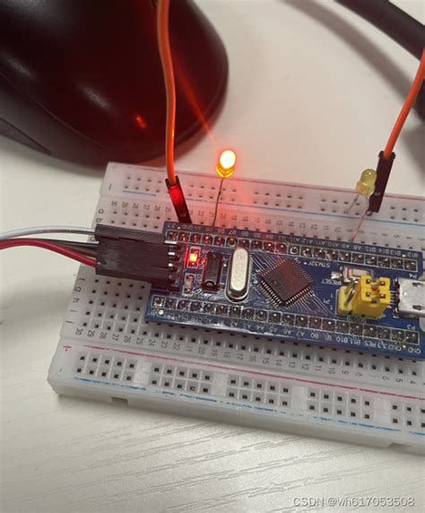 Stm32f103c8t6寄存器点亮流水灯教程pc13灯亮 Csdn博客
