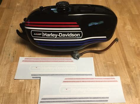 Harley Davidson Tank Decals Vintage Motor Company