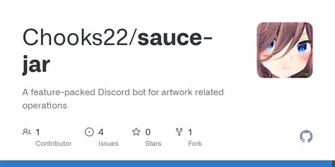 Github Chooks22sauce Jar A Feature Packed Discord Bot For Artwork Related Operations Github Chooks22sauce Jar A Feature Packed Discord Bot For Artwork Related Operations