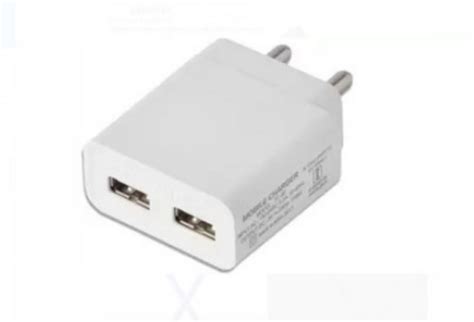 Plastic Body Watt Ampere Dual Usb Port Smart Mobile Phone Adapter At Best Price In Delhi
