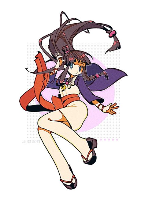 Maya Fey Ace Attorney Drawn By Tenteko Mai Danbooru