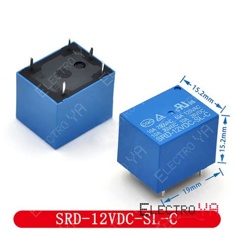 5pin Srd 12vdc Relay Efficiency In Automation