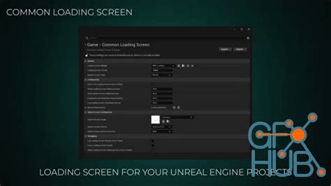 Unreal Engine Asset Common Loading Screen