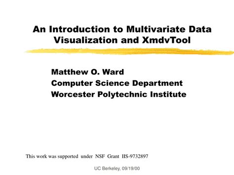 Ppt Multivariate Data Visualization Techniques Overview Powerpoint Presentation Id 9246684