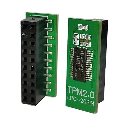 TPM Pin TPM Module LPC TPM Trusted Platforms Authentic A T Walmart Com