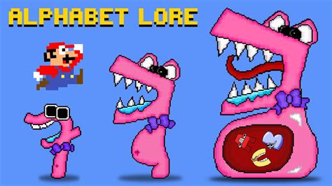 Alphabet Lore F Letter F Alphabet Lore 3d Animation Pixelboom