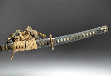 Tachi Mounted Shin Shinto Samurai Katana Sword