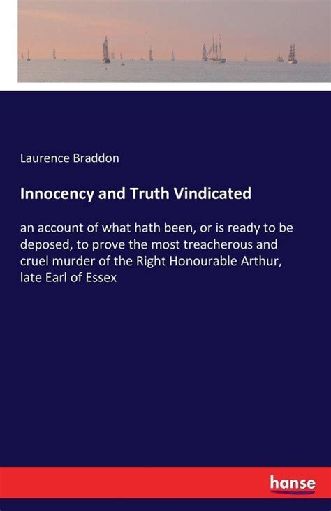 Innocency And Truth Vindicated Braddon Laurence Książka W Empik