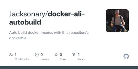 Github Jacksonarydocker Ali Autobuild Auto Build Docker Images With