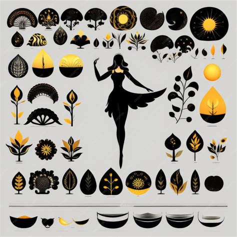 Premium Vector Set Of Various Objects And Objects Set Of Various
