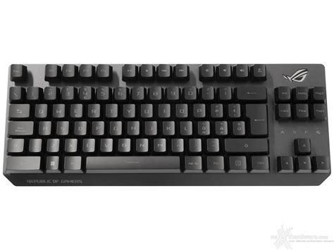 Asus Rog Strix Scope Rx Tkl Wireless Deluxe Vista Da Vicino Parte Prima Recensione