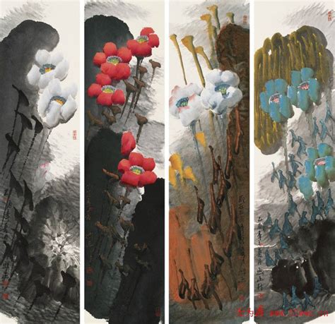 李魁正东方现代彩墨泼绘艺术书画作品国画欣赏 第5页 无为斋