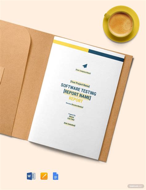 Editable Test Report Templates In Word To Download