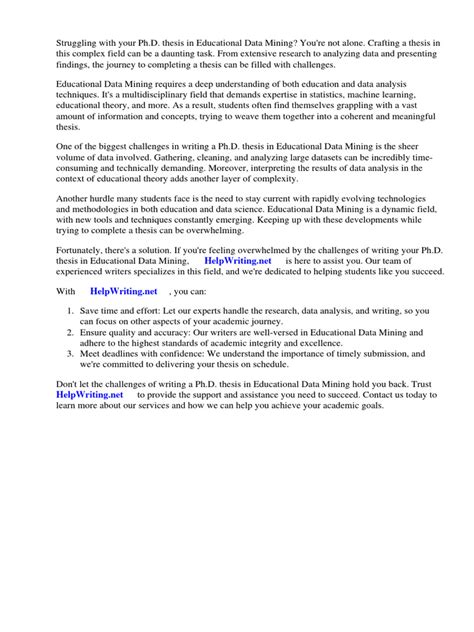 Phd Thesis Educational Data Mining Pdf