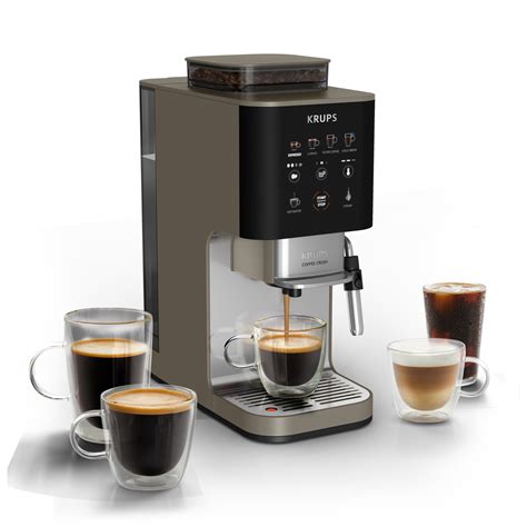 Krups Coffee Crush Experience Machine à Café à Grains Ultra Compacte