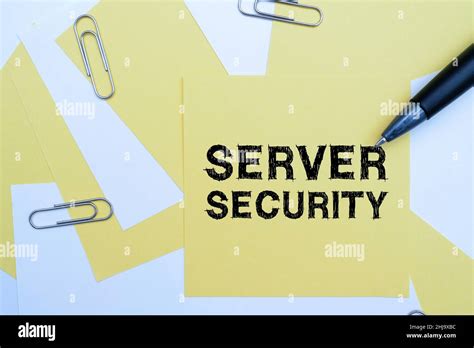 Writing Displaying Text Server Security Business Idea Web Server That