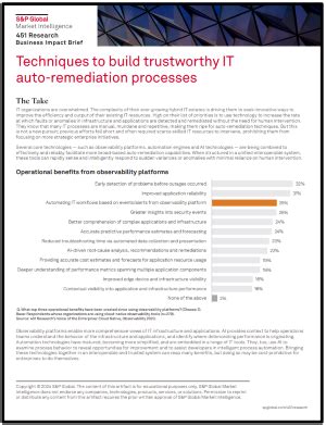 Techniques To Build Trustworthy IT Auto Remediation Processes