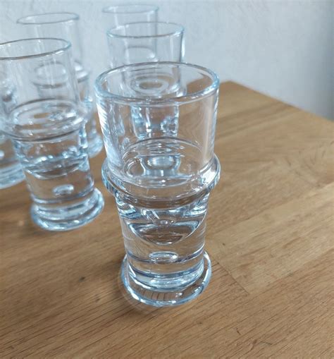 Sex Snapsglas Regiment Design Av Sidse Werner F Köp På Tradera