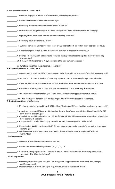 Grade 2 Math Mtap Reviewer Pdf